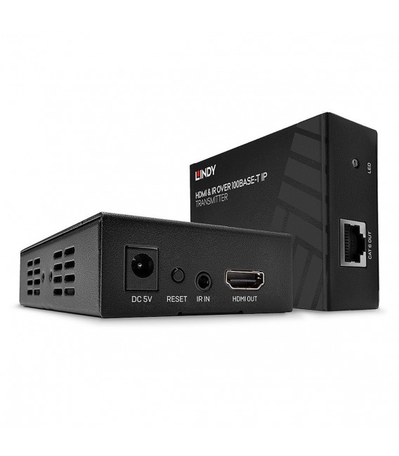 LINDY HDMI / IR Extension Kit via IP LAN 100Base-T - Audiophonics