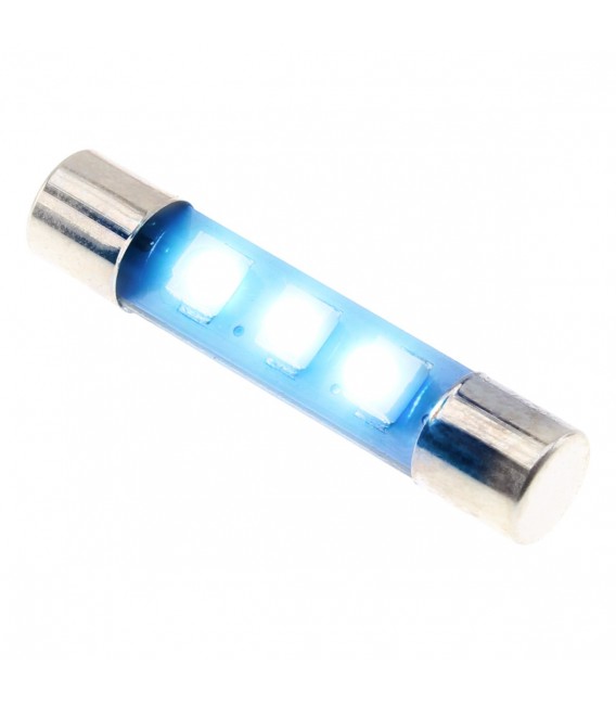 LED Fuse Bulb for Vu-Meter / Tuner 8V Cold Blue - Audiophonics