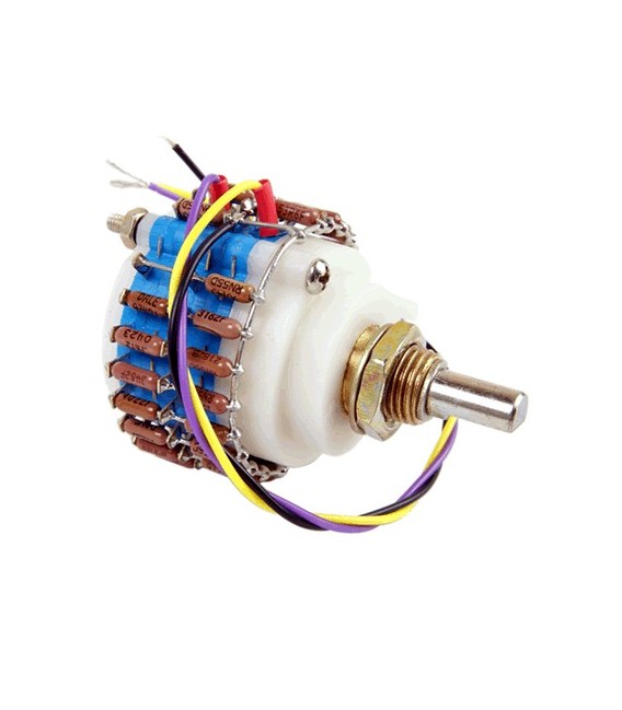 Switch Potentiometer Vishay Dale 1% - Ladder Mono 100k (x2) - Audiophonics