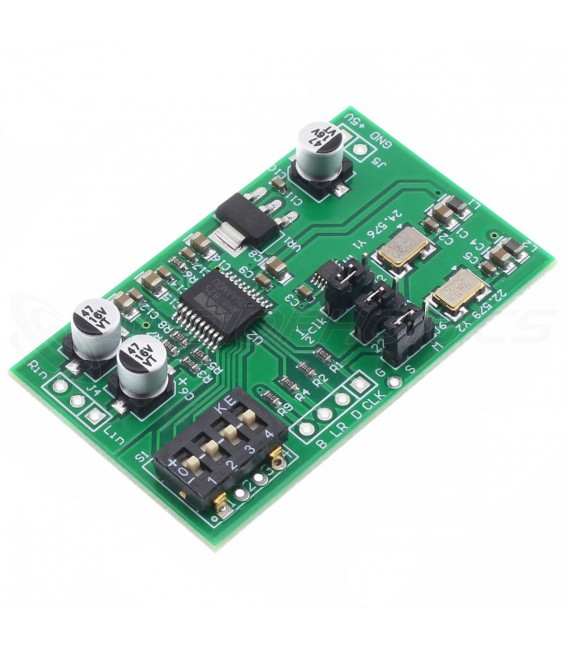 Module ADC Stéréo WM8782 I2S 24bit 192kHz - Audiophonics
