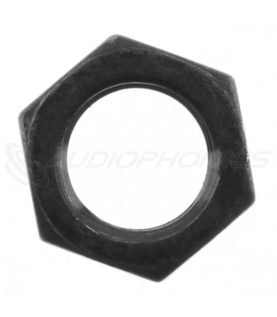 Metal Nut M7x0.75mm Black (Unit) - Audiophonics