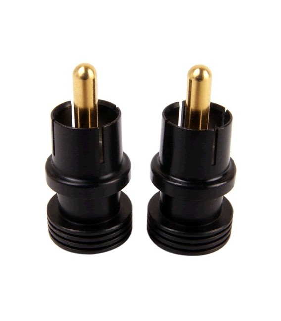 ELECAUDIO CAP-B RCA terminators Caps (Pair) - Audiophonics