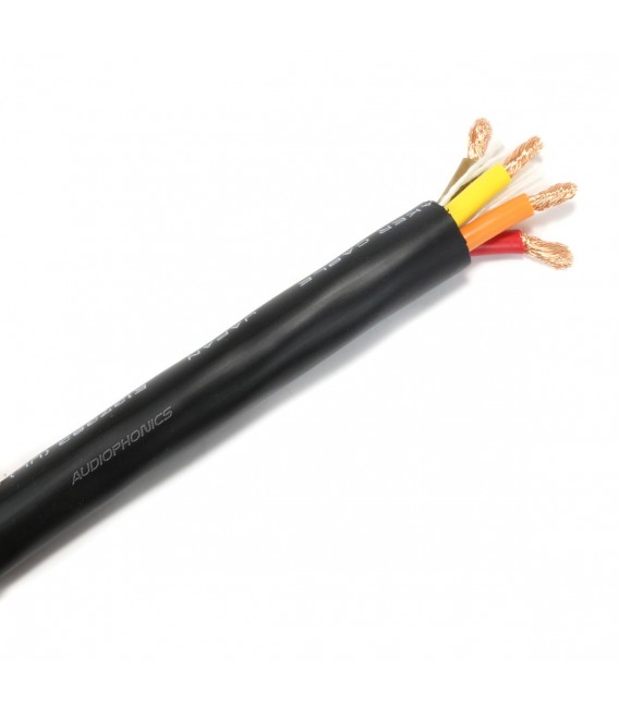 [GRADE S] MOGAMI W3104 OFC Copper Speaker Cable 4x4.0mm² Ø 14.5mm 2m ...
