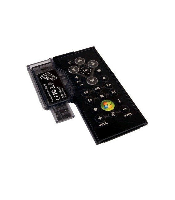 AIM RC136T Remote Control Media Center with USB IR Receiver - Audiophonics