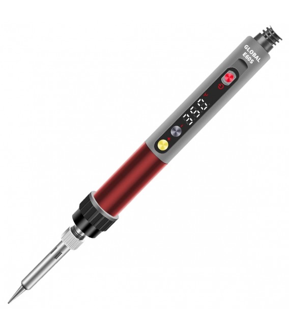 CXG E90S Adjustable Soldering Iron with Stand 90W 500°C Ø7mm - Audiophonics