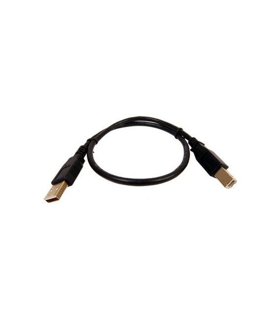 USB Male-Male Cable / USB-B Male 2.0 Connectors Gold Plated 0.90m ...