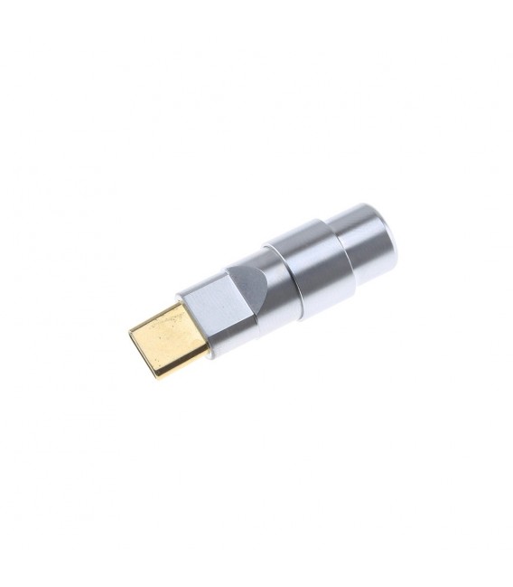 Male USB-C 3.0 Connector Gold Plated - Audiophonics
