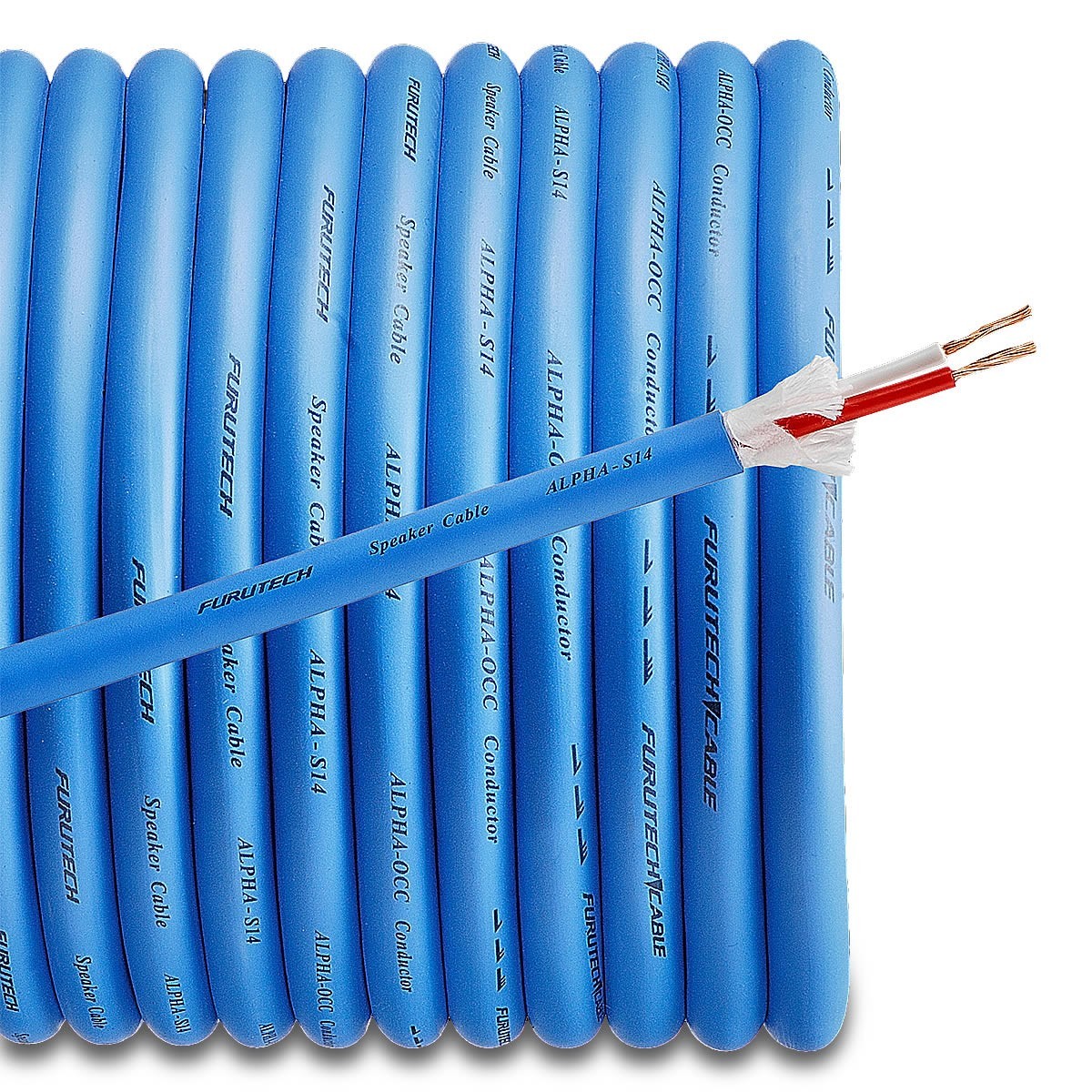 [GRADE S] FURUTECH Alpha-S14 Speaker Cable µ-OFC Copper Alpha Treatment ...