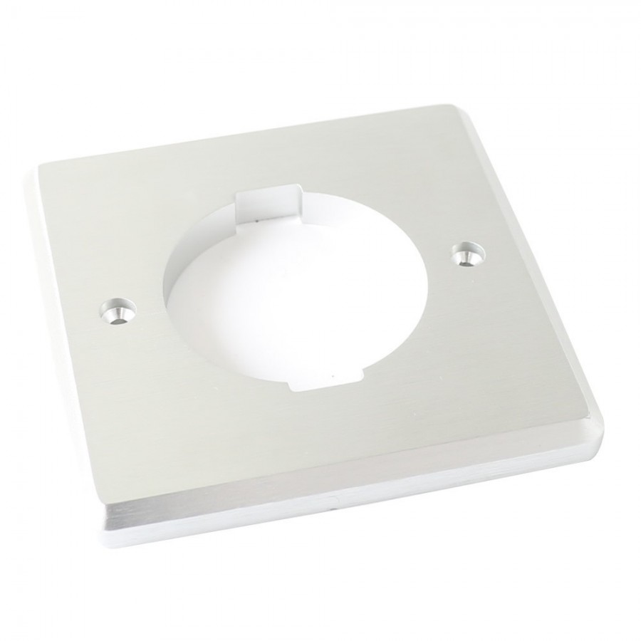 [GRADE B] Wall plate Aluminum base Schuko for FURUTECH FI-E30 Silver ...
