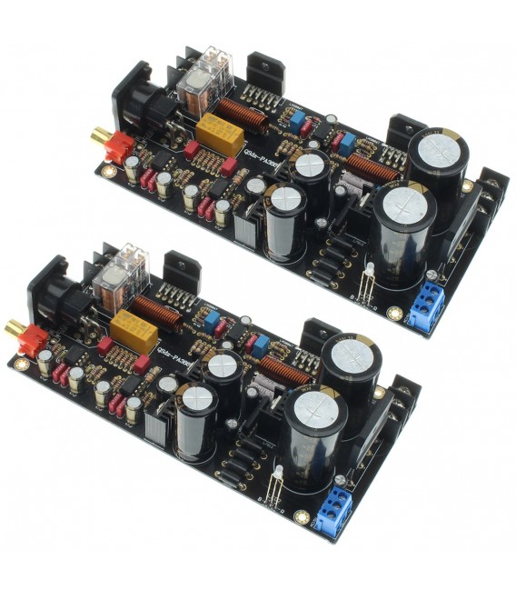 [GRADE B] Dual Mono Power Amplifier Modules LM3886 2x120W 8 Ohm (Pair ...