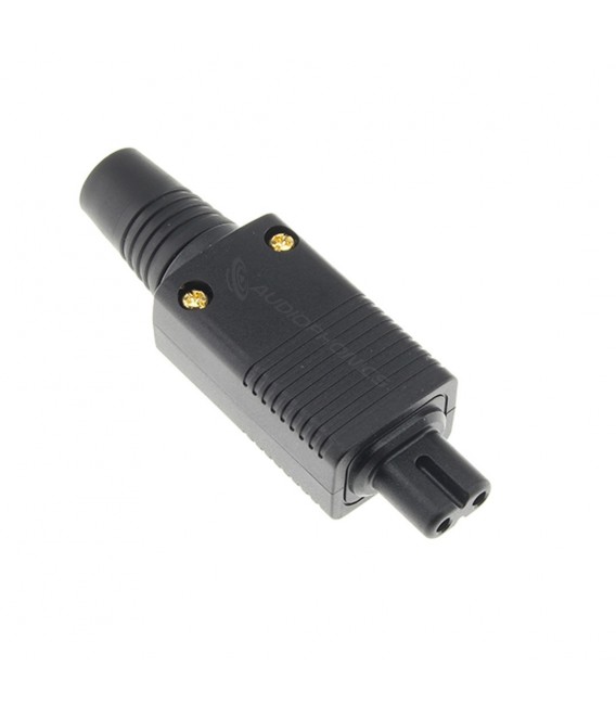 ELECAUDIO LI-07GB IEC C7 Connector Gold Plated 24k 3x5mm² Ø15mm ...