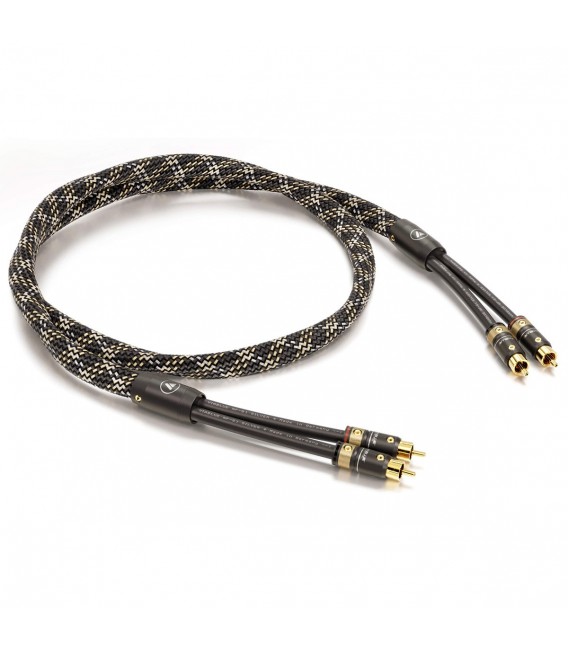 VIABLUE NF-S1 Stereo RCA Interconnect Cable 5m - Audiophonics