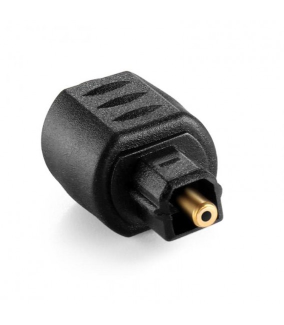Mini Toslink female to Toslink male adapter - Audiophonics