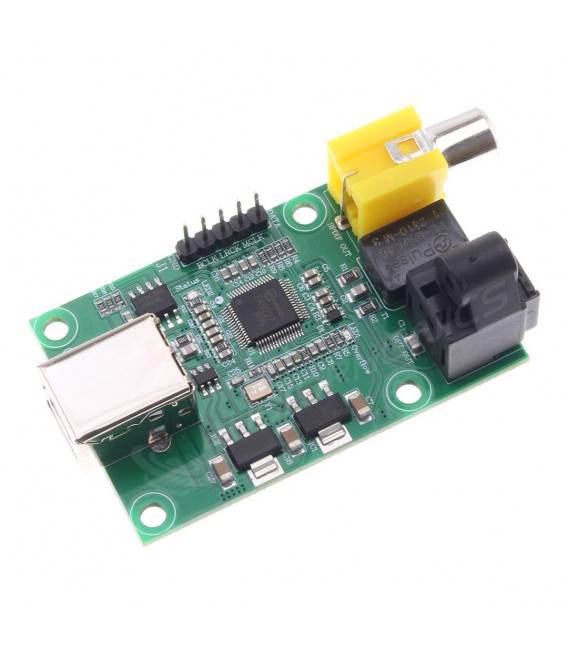Digital Interface Module USB to SPDIF Coaxial Optical I2S SA9227 32bit ...