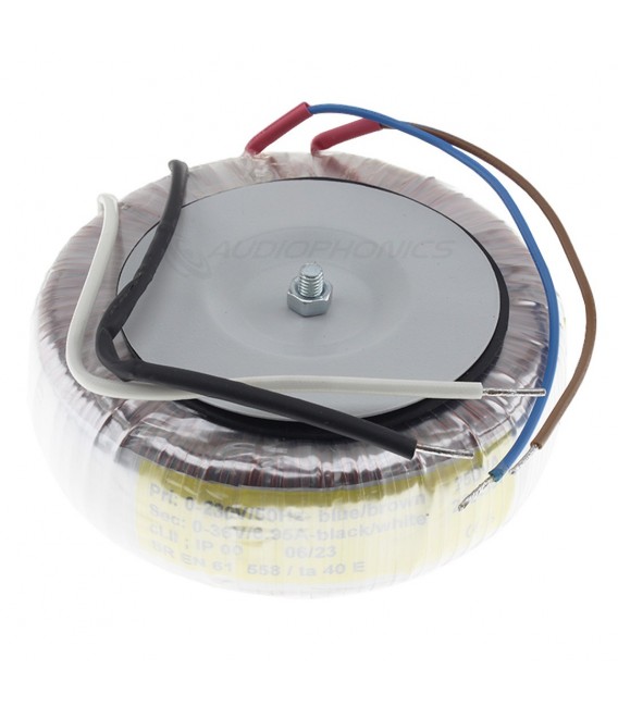 Toroidal Transformer 250VA 36V 6.9A - Audiophonics