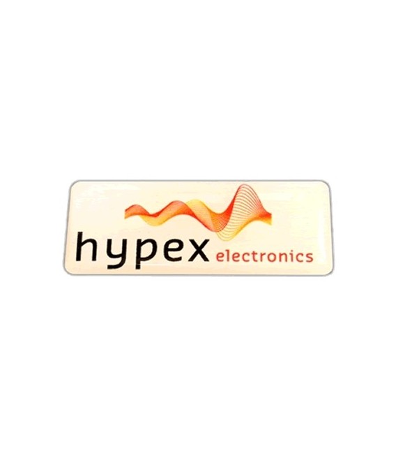 HYPEX Logo officiel de la marque autocollant - Audiophonics