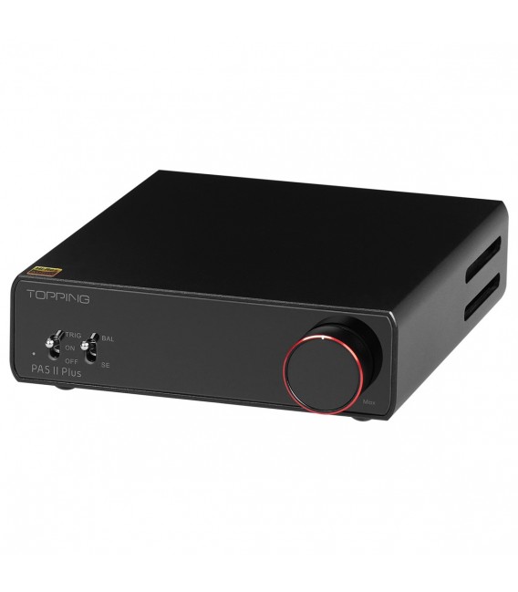 TOPPING PA5 II PLUS Class D Amplifier Balanced 2x125W 4 Ohm Black ...