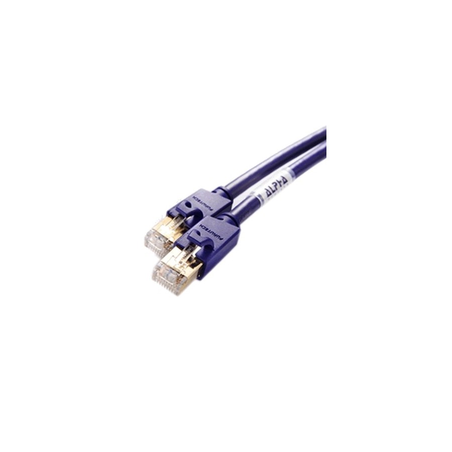 FURUTECH LAN 10G RJ45 cable 6A Copper OCC Plated Silver 1.8m - Audiophonics