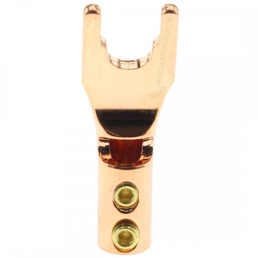 Pure Copper Spade Ø4mm (Unit) - Audiophonics