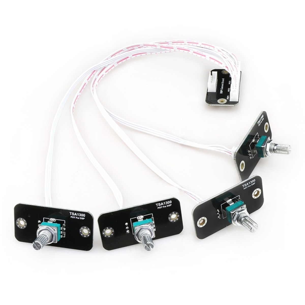 TINYSINE Modules 4 Potentiomètres pour Amplificateur DSP - Audiophonics