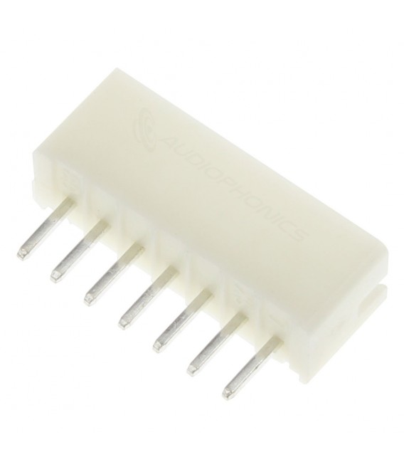 PH 2.0mm Male Socket 7 Pins White (Unit) - Audiophonics