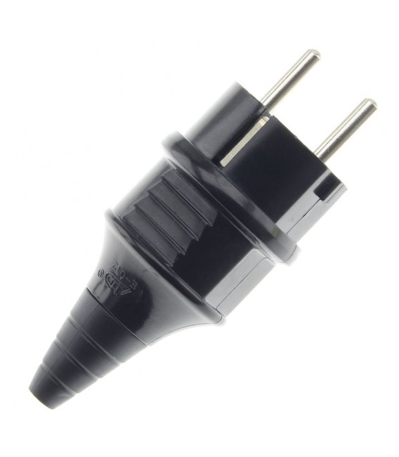 Schuko F-Type Power Connector 230V 16A Ø15mm - Audiophonics