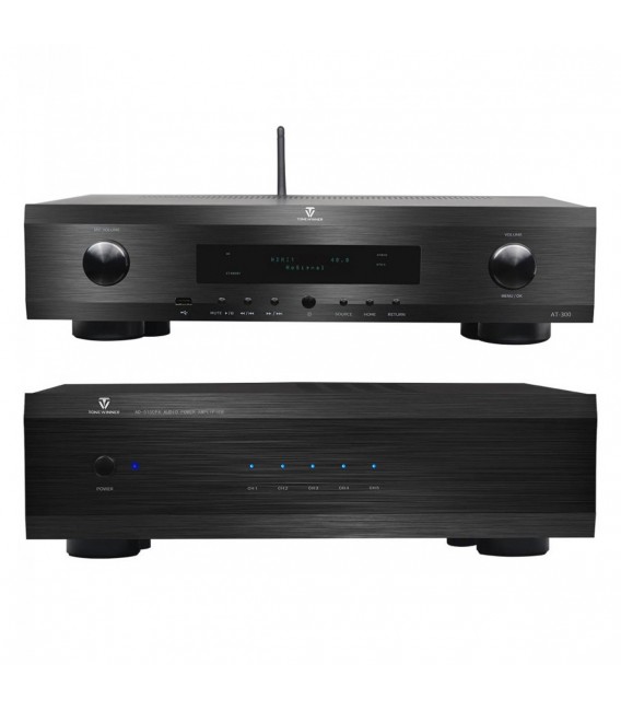 Pack Tonewinner AV Processor 16 Channels AT-300 + Power Amplifier 5 ...