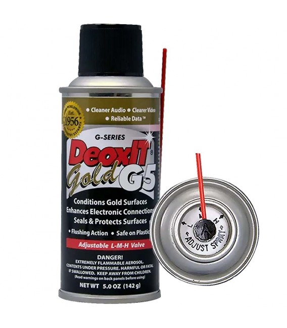CAIG DEOXIT GOLD G5S-6 Spray Nettoyant Contact Désoxydant 182ml ...
