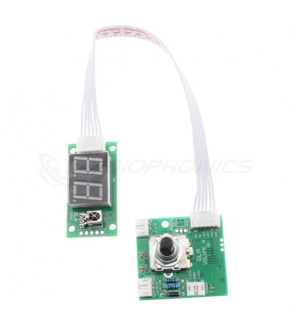 GLA-RCA Volume Control Module 20KOhm with Encoder / Display / Remote ...