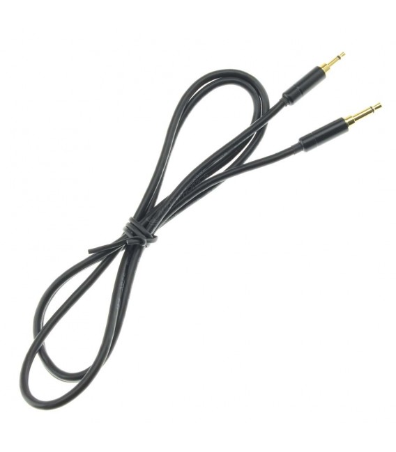 Cable Jack 3.5mm Male to Jack 2.5mm Male Mono Gold Plated 1m - Audiophonics