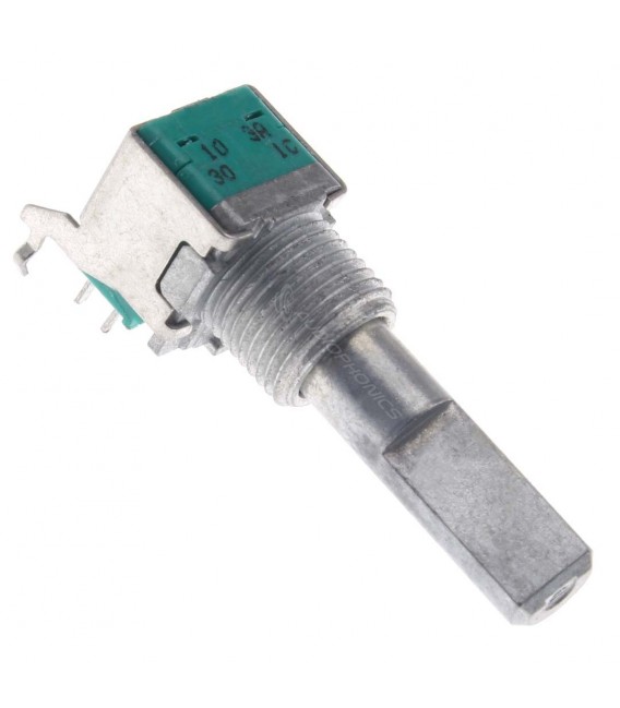 ALPS RK09 Linear Potentiometer Stereo 10K Ohm Axis 25mm - Audiophonics