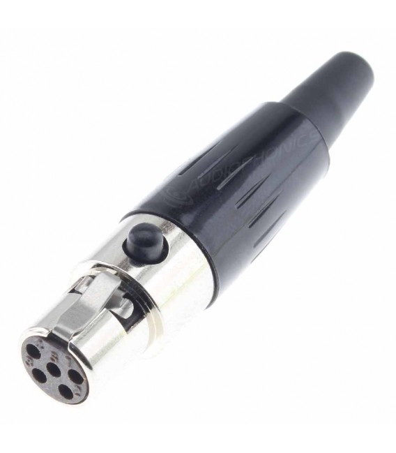 HICON HI-XMCF5 Mini-XLR Female 5-pin Connector
