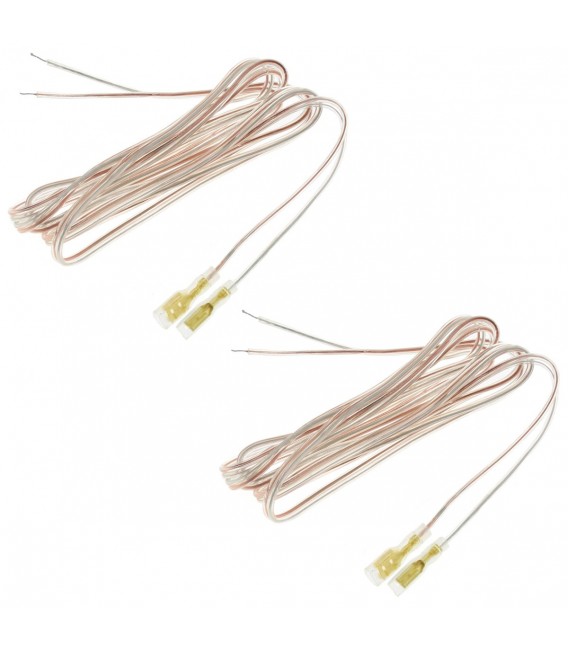 [GRADE S] Câbles pour Petits Haut-Parleurs Cosses vers Fils Nus Cuivre ...