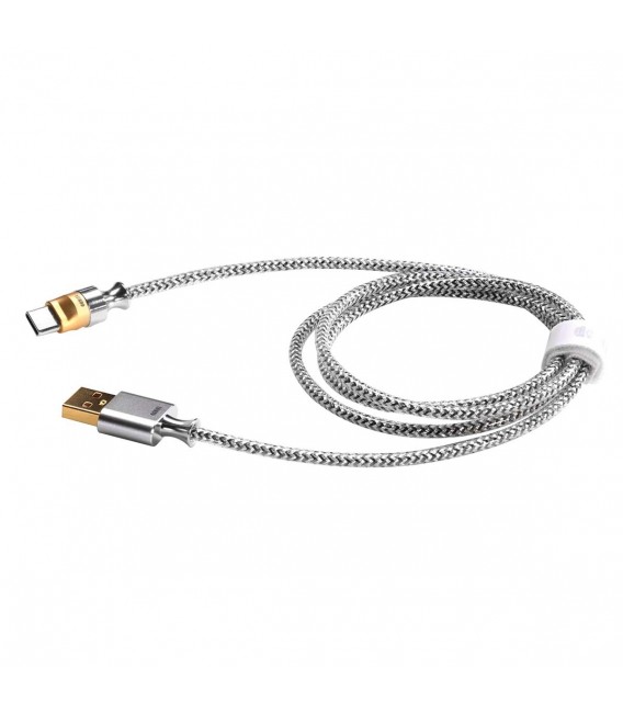 DD TC07AC USB-A to USB-C cable Pure Silver / OFC Copper OTG 50cm