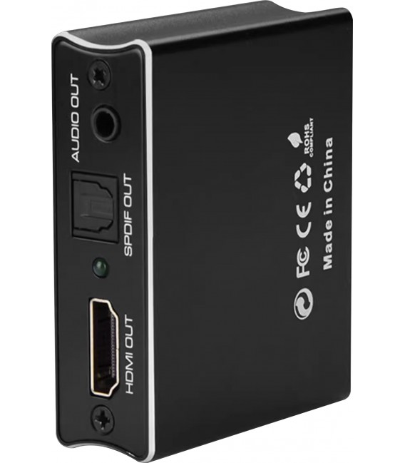[GRADE S] HDMI to HDMI / Optical / Jack 3.5mm Extractor 5.1 18Gbps HDCP ...