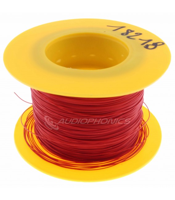 Wiring Cable Single Strand Silver Plated OFC Copper PTFE Sheath 0.05mm² ...