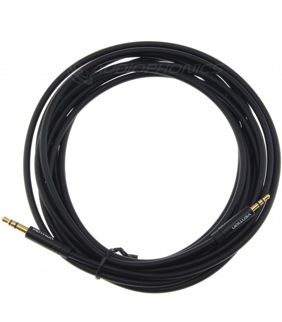 Câble Jack 3.5mm Mâle vers Jack 2.5mm Mâle Stéréo Plaqué Or 3m