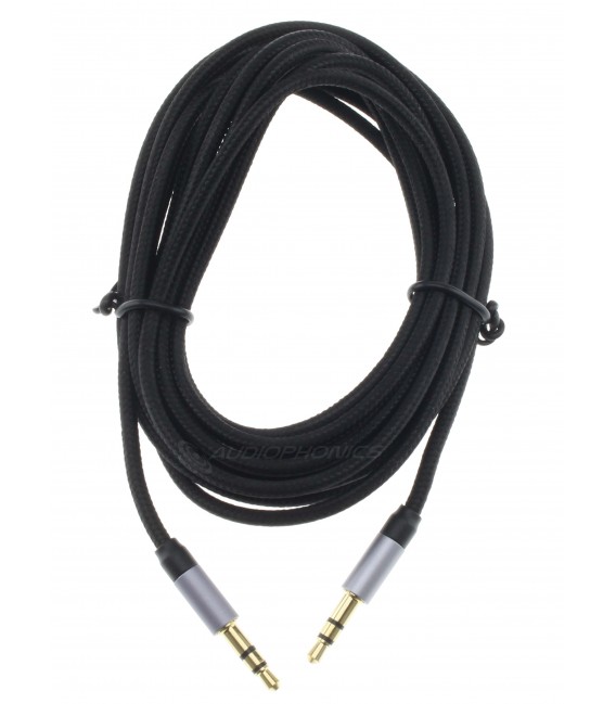 Cable Jack 3.5mm Male to Jack 3.5mm Male Stereo Gold Plated 1m