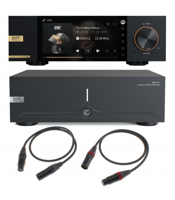Pack Eversolo DMP-A6 Master Edition + Eversolo AMP-F2 + Audiophonics ...