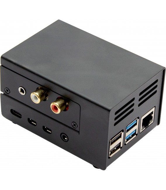 HIFIBERRY Steel Case for Raspberry Pi 4 and HiFiBerry modules