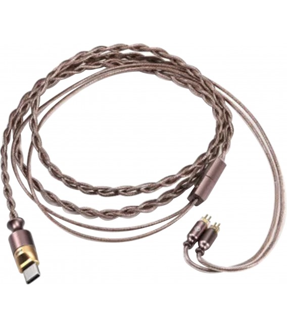 DD M130B USB-C to CIEM 0.78mm Copper OCC Cable Portable Headphone ...