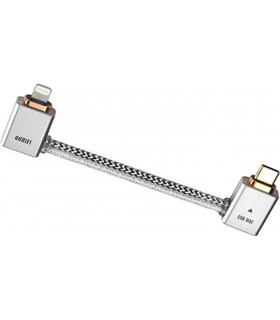 DD MFi09L USB-C Male to Lightning Male cable Gold-plated