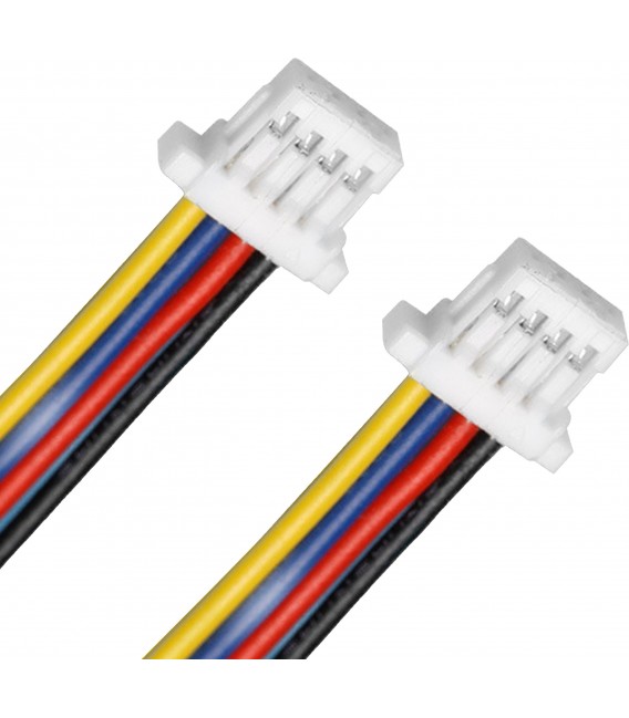 SH 1.0mm Female / Female Cable 4 Poles 2 Connectors 30cm (Unit)
