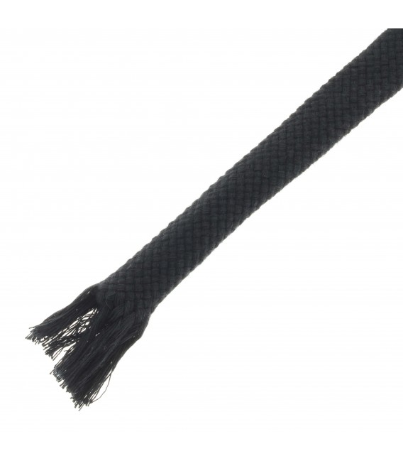 Natural Cotton Sheath for Ø10-13mm Cable Black