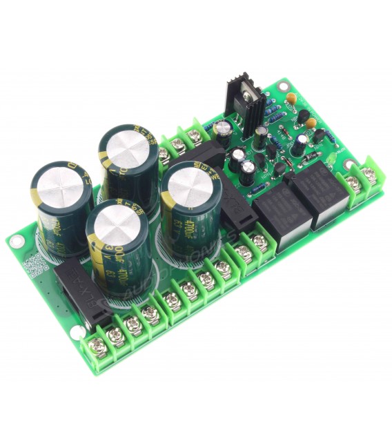 LJM Module d'Alimentation Linéaire et Protection Stéréo pour Haut-parleurs