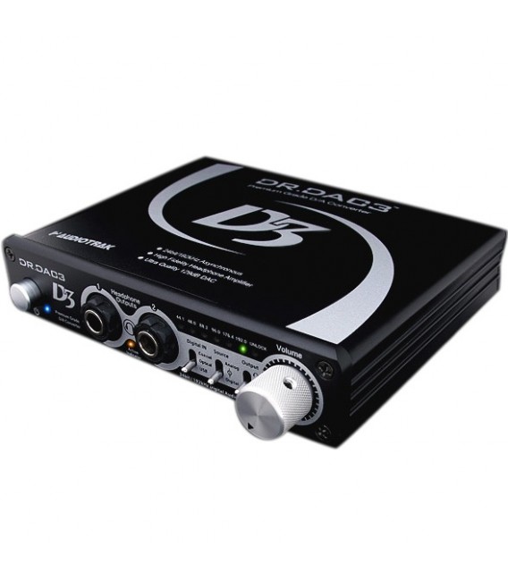 AUDIOTRAK DR.DAC3 TE DAC / AMP / USB 24 / 192khz - Audiophonics