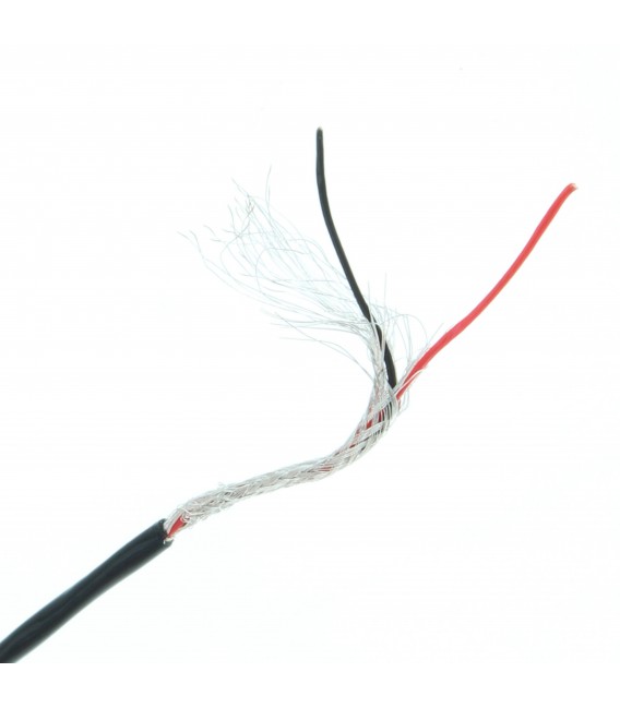 Balanced Interconnect Cable Silver Plated Copper PTFE 2x0.035mm² Ø1.2mm