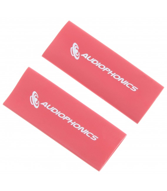 AUDIOPHONICS Gaines Thermorétractables Ø12mm Rouge (x2)