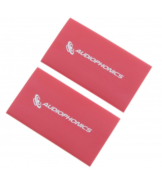 AUDIOPHONICS Heat Shrink Tubing Ø18mm Red (x2)