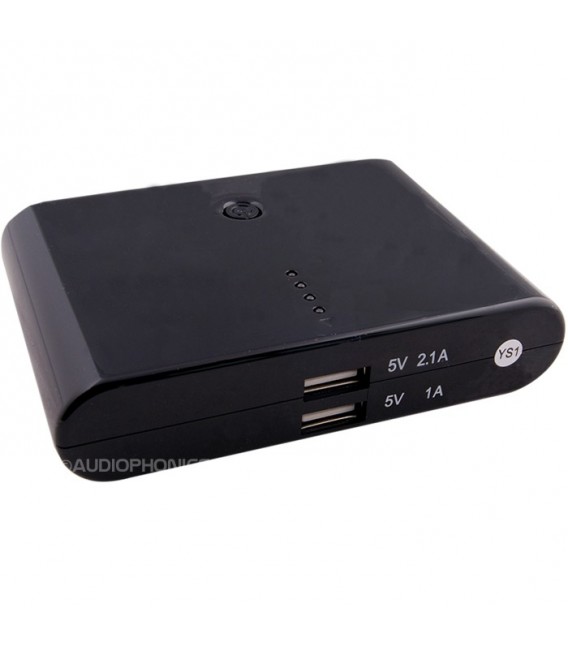 Battery back up Power bank USB 5V 2.1A 12000mAh - Audiophonics
